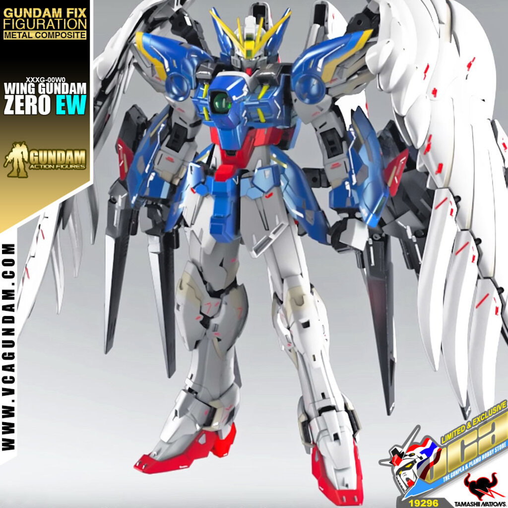 BANDAI TAMASHII NATIONS GUNDAM FIX FIGURATION METAL COMPOSITE GFFMC WING GUNDAM ZERO EW กันดั้ม ...