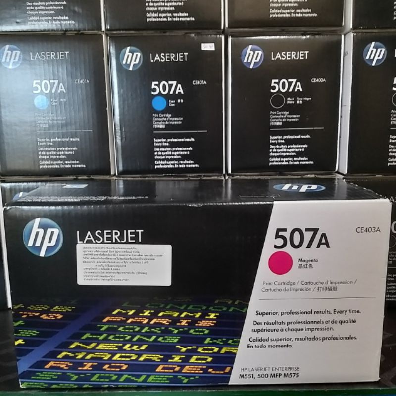 หมึกพิมพ์ Color HP CE403A/507A M | Shopee Thailand