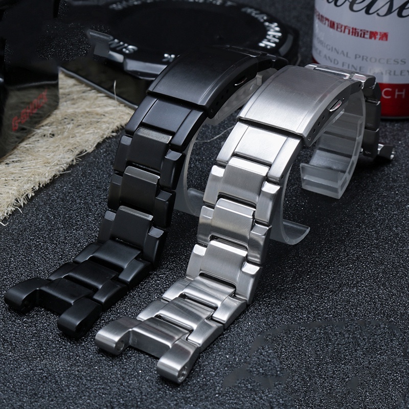 สายนาฬิกาข้อมือสเตนเลส สําหรับ Casio G Shock Gst W300 Gst 400g Gst B100
