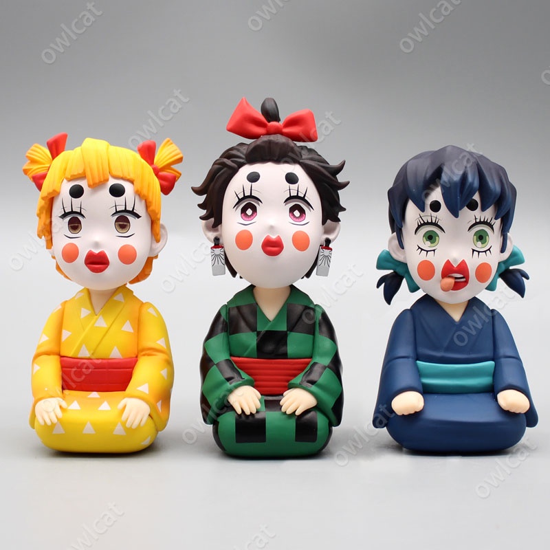โมเดล Demon Slayer Figure Tanjiro Zenitsu Nezuko (Entertainment ...