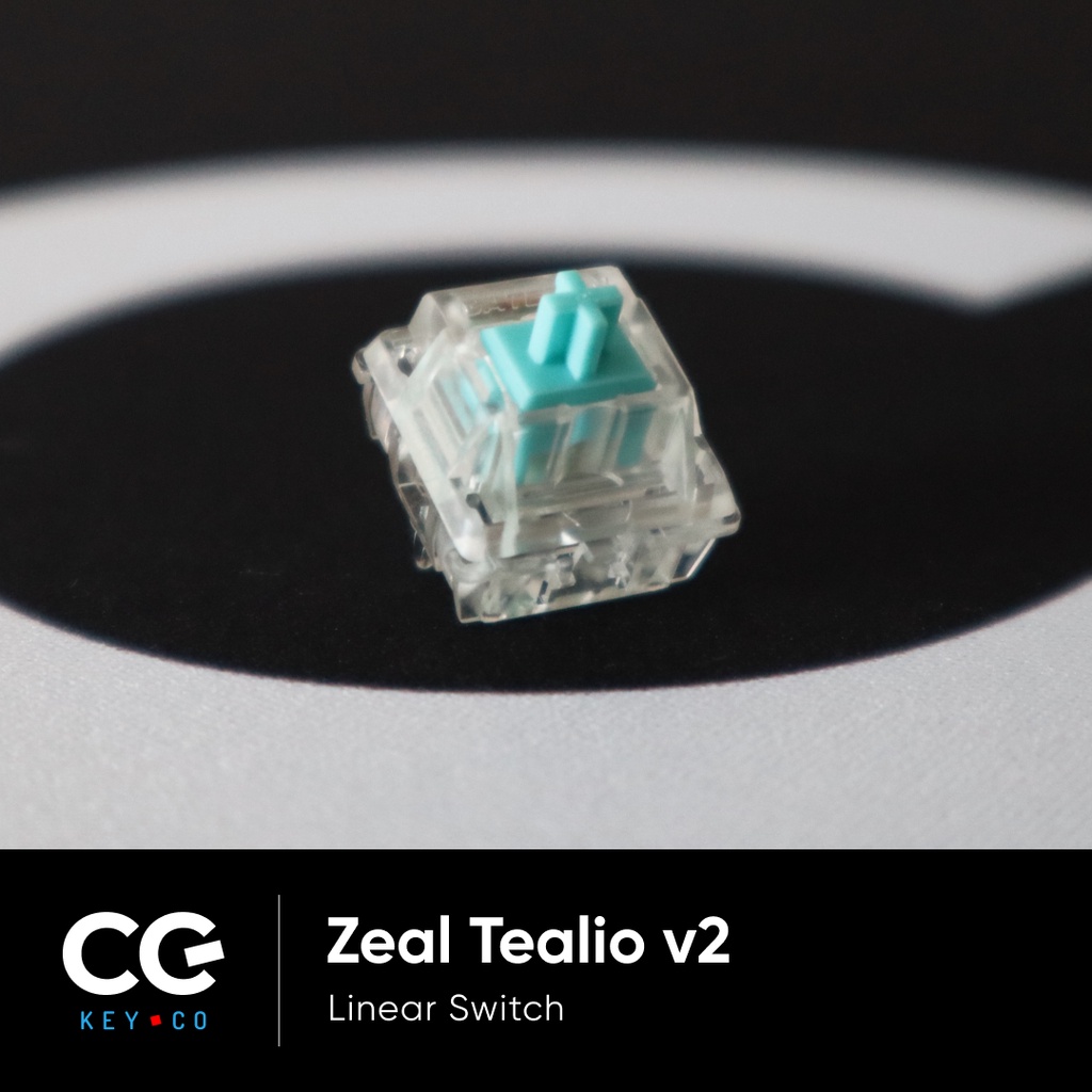 Zeal Tealio v2 Linear Switch สวิตช์คีย์บอร์ด สวิช คีบอร์ด | Shopee Thailand