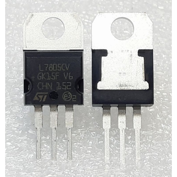 IC L 7805 7806 7809 7812 7815 7824 7905 7912 7915 CV ยี่ห้อ ST ไอซี เร ...