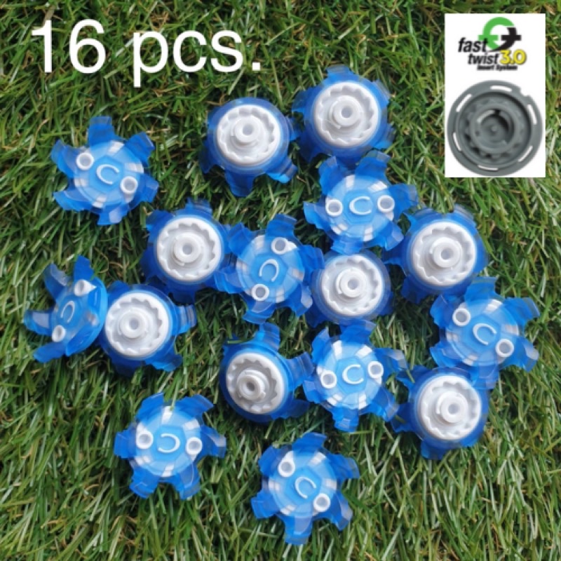 ปุ่มรองเท้ากอล์ฟ 16 pcs. Spikes golf cleats Fast Twist 3.0 & tour lock ...