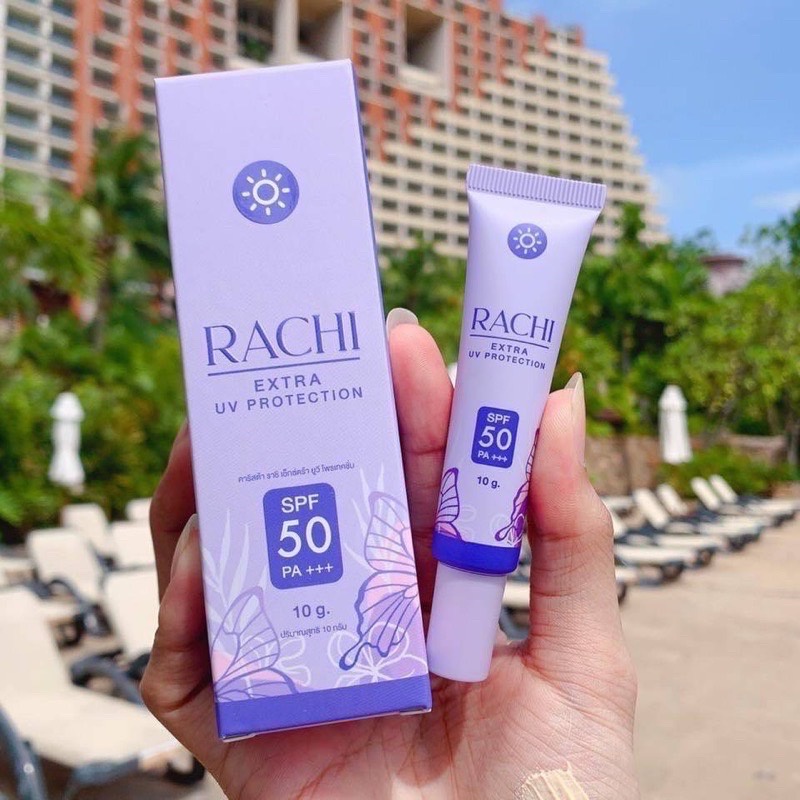 ครีมกันแดด ราชิ RACHI SPF 50PA+++ กันแดด RACHI ขนาด10g | Shopee Thailand