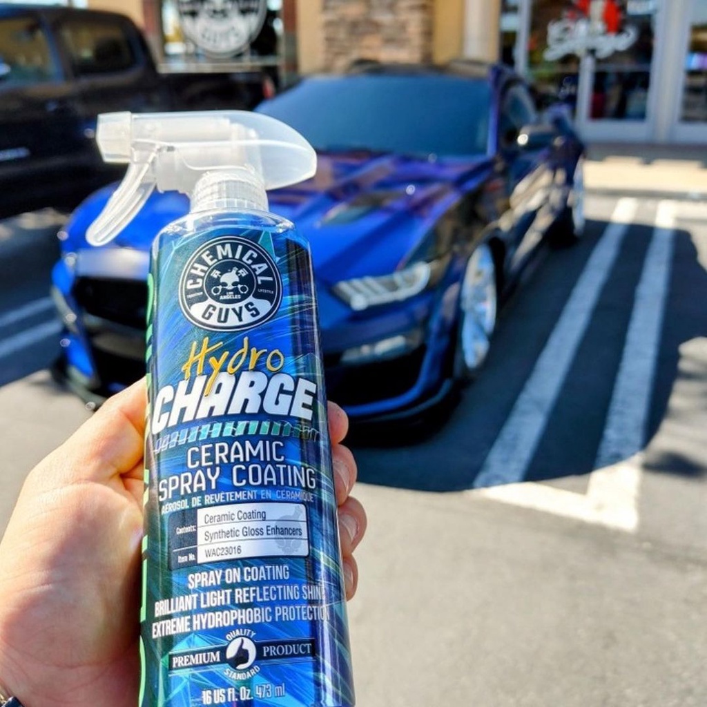 HydroCharge Plus High-Gloss Hydrophobic SIO2 Ceramic Spray Coating สเปร ...