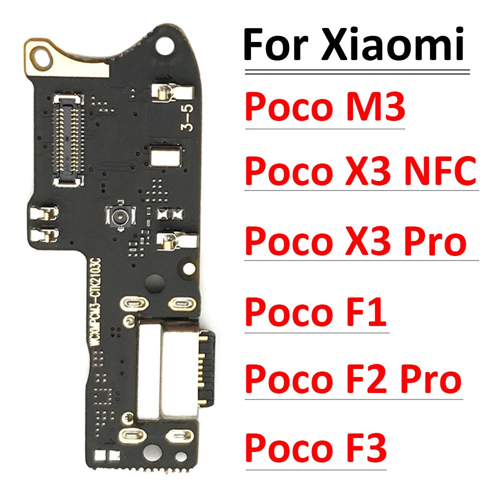 พอร์ตชาร์จ Usb สายเคเบิลอ่อน สําหรับ Xiaomi Poco M3 F1 F2 Pro F3 X3 NFC ...