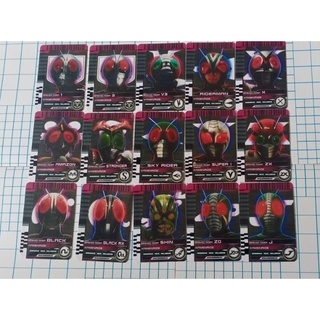 การ์ดโม Kamen raider Decade (Showa 15 Raiders) | Shopee Thailand