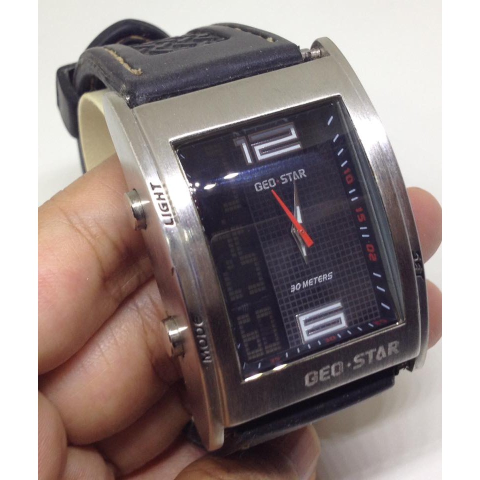 นาฬิกาข้อมือ Geo Star (มือสอง) | Shopee Thailand