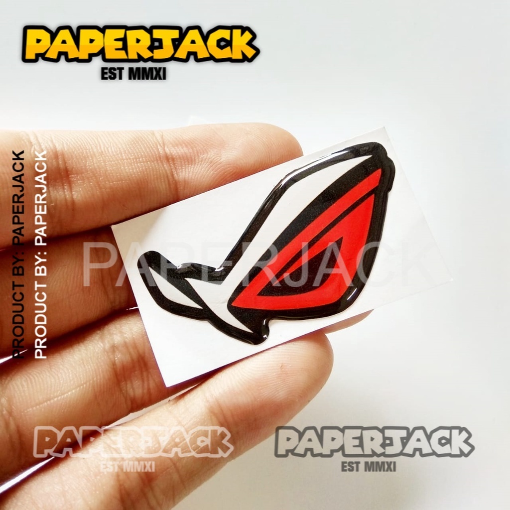 Rog STICKERS PC สติกเกอร์นูน REPUBLIC OF GAMES อุปกรณ์เสริมสําหรับ PC ...