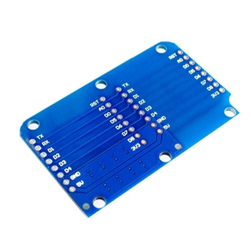 Double Socket Dual Base Shield for Wemos D1 Mini NodeMCU ESP8266 Diy ...