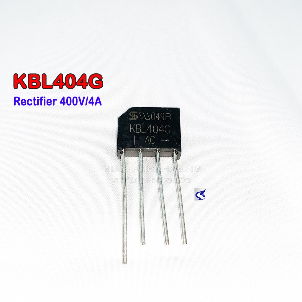 ไดโอด KBL404G-T0 Diode Bridge Rectifier 400V/4A KBL404G | Shopee Thailand