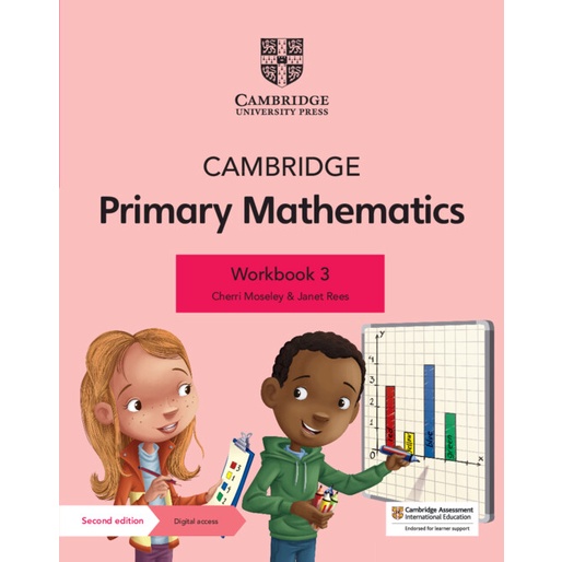 ใหม่ CAMBRIDGE PRIMARY MATH WORKBOOK พร้อม DIGITAL ACCESS STAGE 3 (1 ปี ...