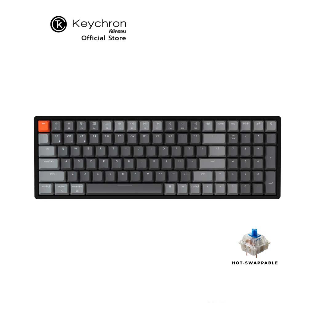 Keychron K4 V.2 Wireless Keyboard ENG (คีย์บอร์ดไร้สายภาษาอังกฤษขนาด 96 ...