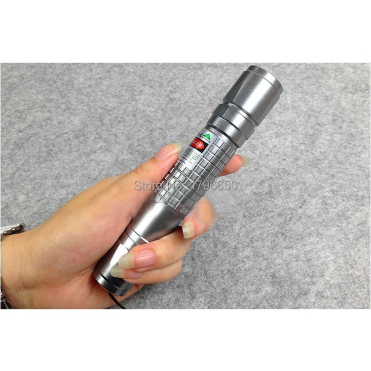เลเซอร์สายตาPowerful military green laser pointer 100W 100000m 532nm ...