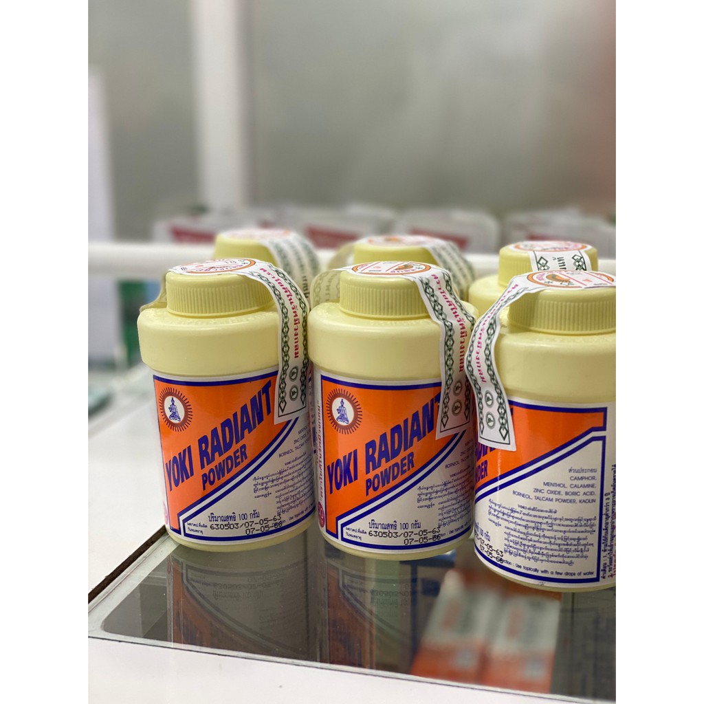 Yoki radiant powder ปริมาณสุทธิ 100 กรัม | Shopee Thailand