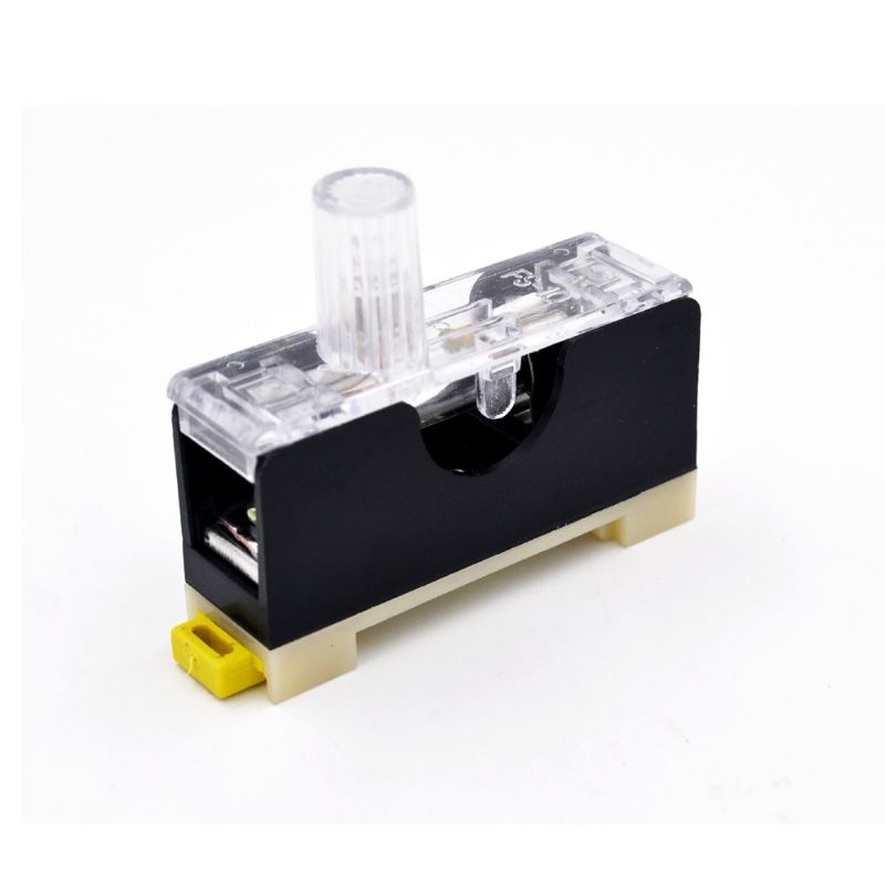 FS101 AC 250V 10A ฟิวส์ 6mmX30mm DIN RAIL ตัวยึดฟิวส์ | Shopee Thailand