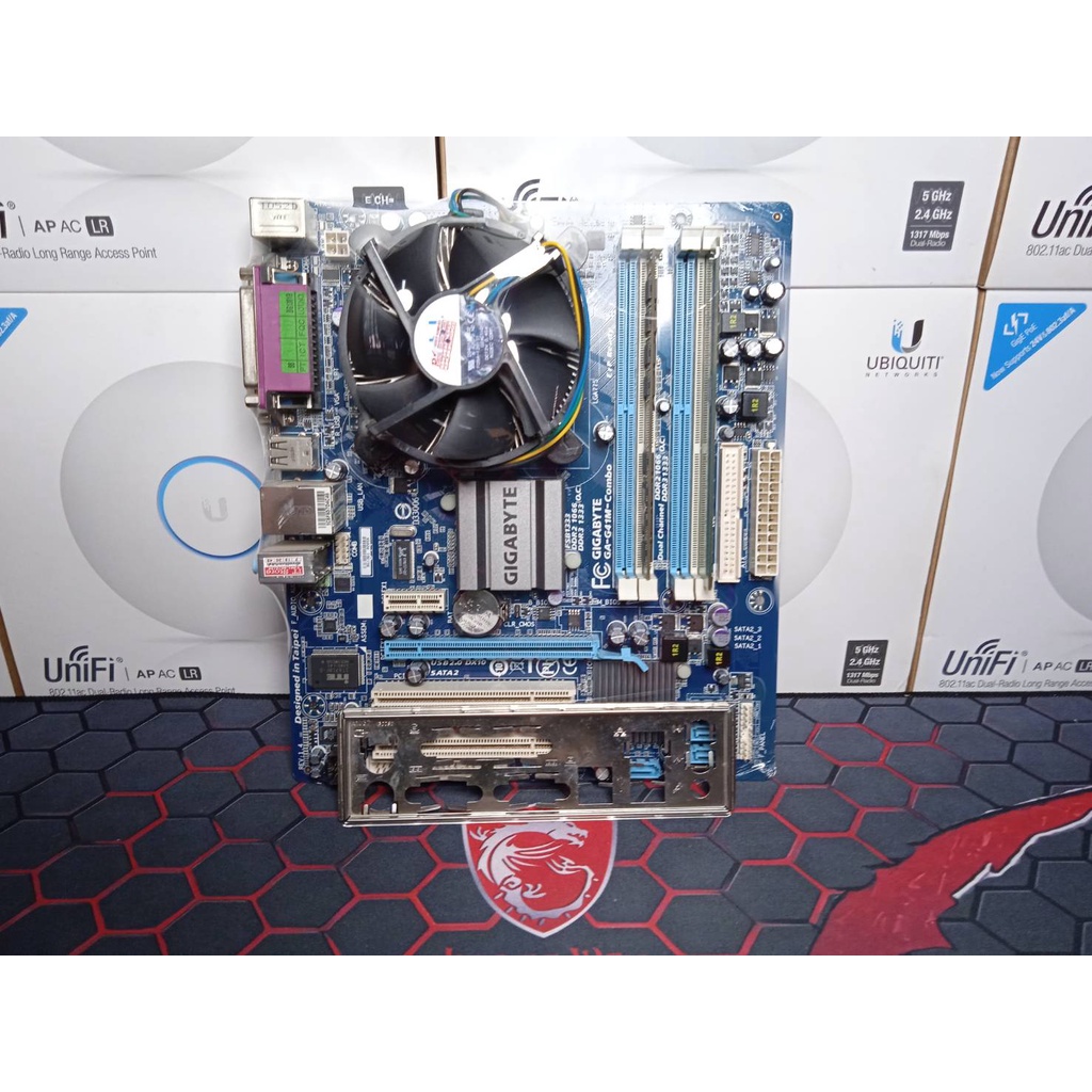 เมนบอร์ด GIGABYTE G41M-COMBO Intel® Pentium® 4CPU Socket 775 DDR3 แรม 6 ...
