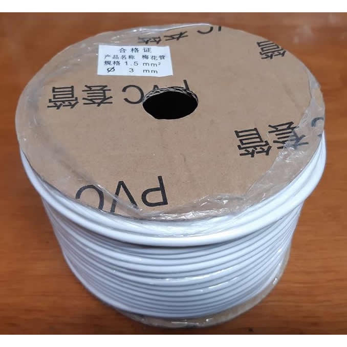 ปลอกPVCมาร์คสายไฟ Wire Marking Tube PVC Hot Mark Wire mark เบอร์ 3 mm ...