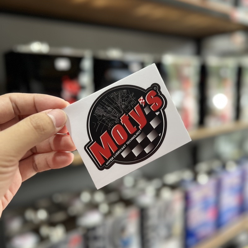 [สติ้กเกอร์แท้] Moty’s Oil Japan รุ่นพิเศษ | Shopee Thailand
