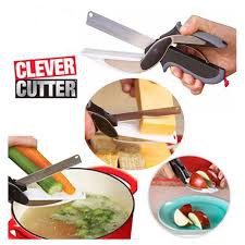 Clever Cutter มีดหั่นอาหารพร้อมเขียง 2 in 1 | Shopee Thailand