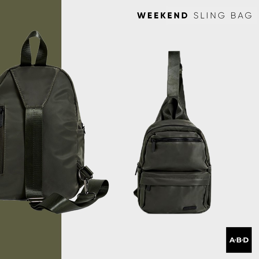 WEEKEND SLING BAG กระเป๋าคาดอก | Shopee Thailand