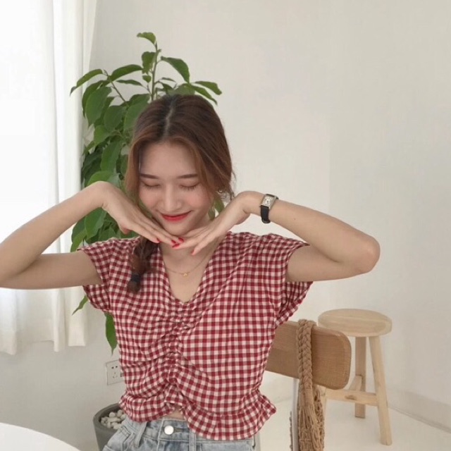 Red Scott chic shirt | Shopee Thailand