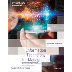 Information Technology for Management , 12th Edition, International ...