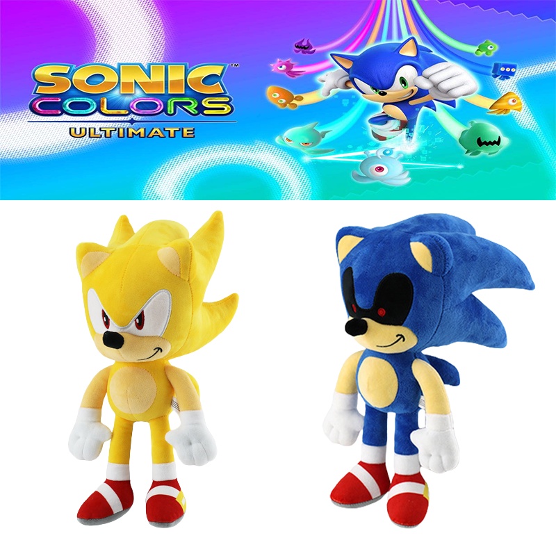 30cm Sonic Plush Shadow the Hedgehog Stuffed Cartoon Dolls Super Sonic ...