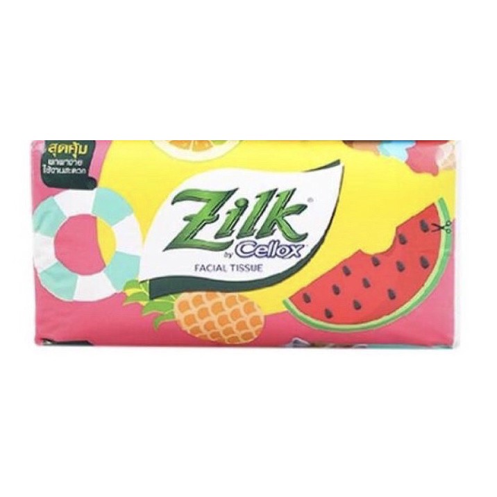 Zilk by Cellox Facial Tissue 140 แผ่น 1 pcs. | Shopee Thailand
