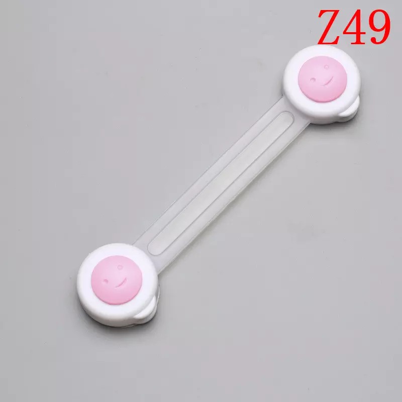 JS shop เด็กปลอดภัยล็อคลิ้นชักลิ้นชักตู้เสื้อผ้าตู้เย็นหัวเข็มขัดตัวยึด ...