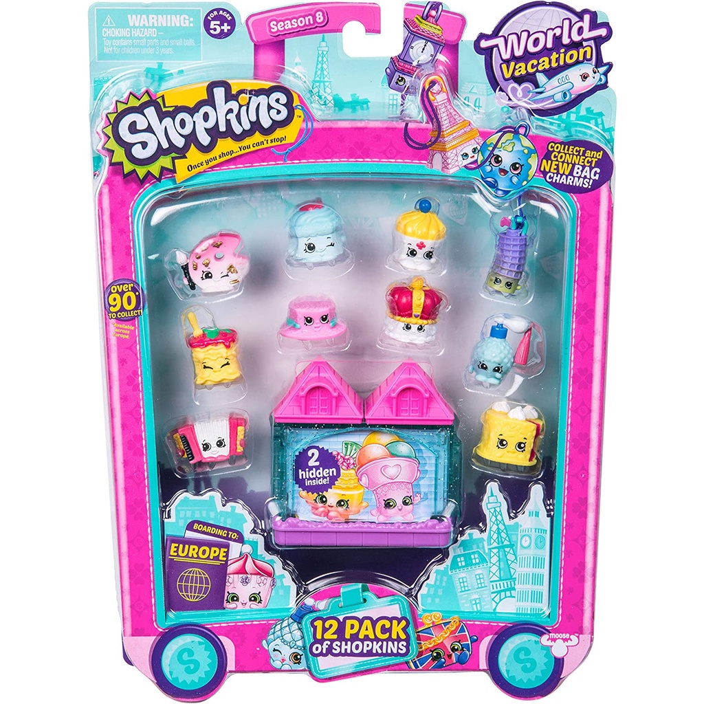 ของแท้100% จากบริษัท// Shopkins Season 8 แพคละ 5 Pack | Shopee Thailand