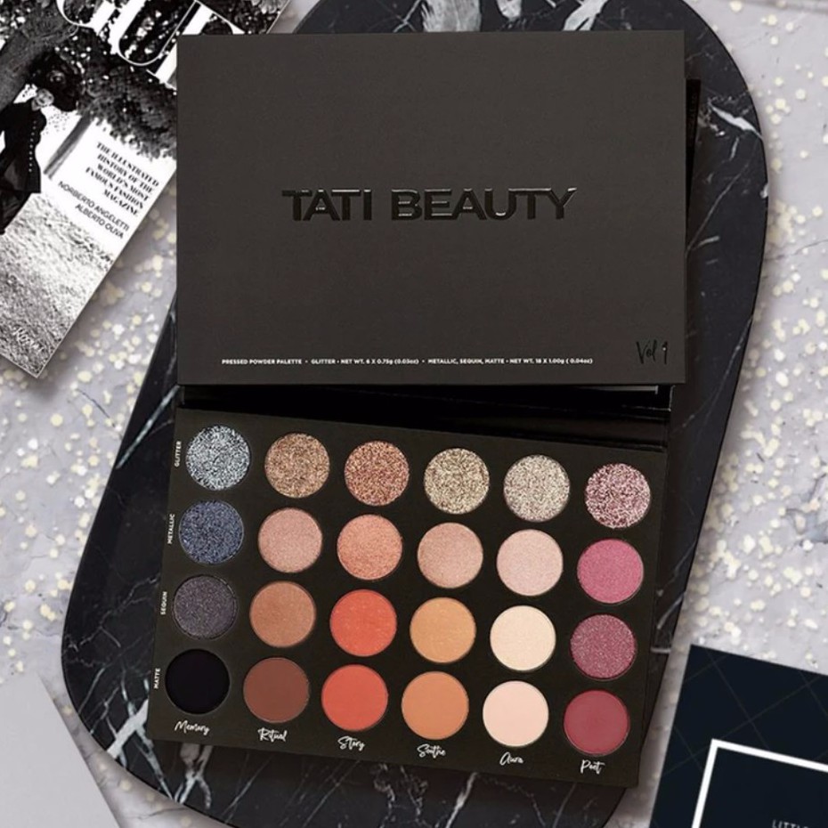 พร้อมส่ง TATI BEAUTY Textured Neutrals Vol 1 Eyeshadow Palette | Shopee ...