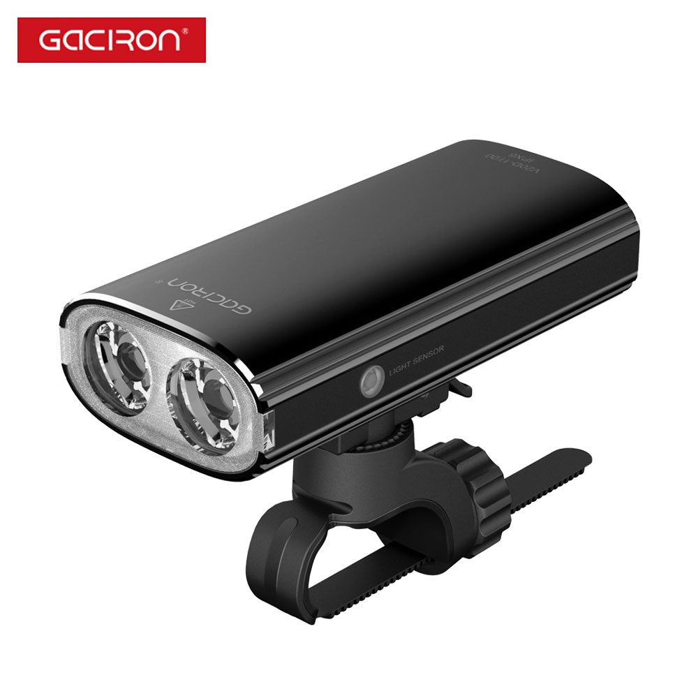 Gaciron V20D 1700 ลูเมนส์ 2 in 1 ไฟหน้า ไฟเตือน และไฟท้าย และระบบ Smart ...