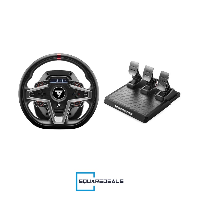 Thrustmaster T248 Racing Wheel with Magnetic Pedals for Xbox PC 4468010 ...
