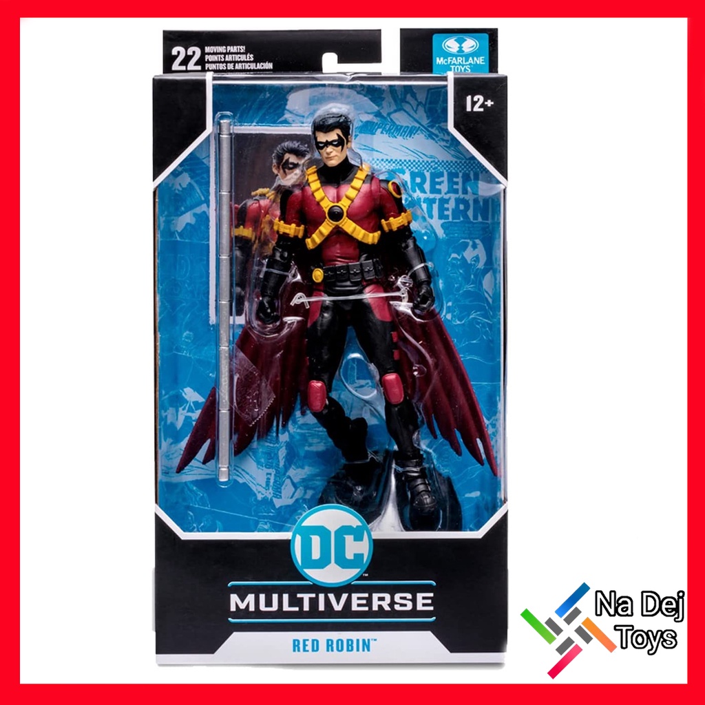 Red Robin DC Multiverse McFarlane Toys 7" Figure เร้ด โรบิน ดีซีมัลติ ...