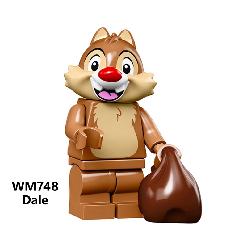 ฟิกเกอร์ การ์ตูนเป็ด Huey Duck Chip Dale McDuck Dewey Duck Louie Duck ...