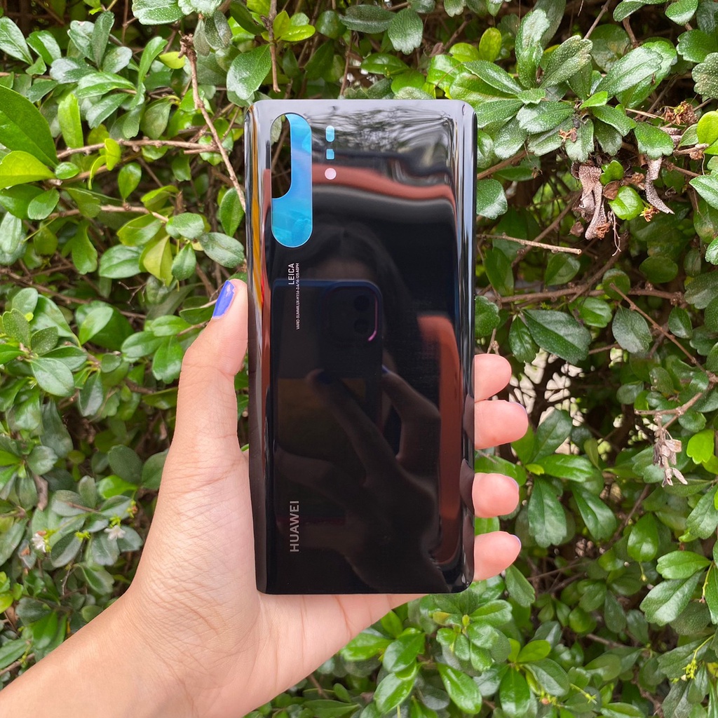 ฝาหลัง Huawei P30Pro ฝาหลัง huawei p30pro กาบหลัง Black crover | Shopee Thailand