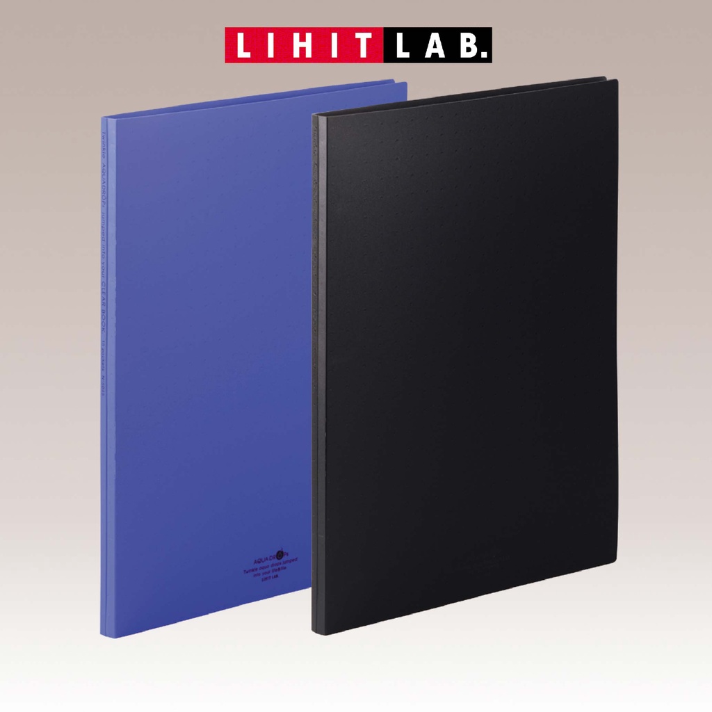 LIHIT Lab.Aqua Drops Clear Book (แบบแลกขนาด B4/A3/B3/A2) N-5045/ N-5047 ...