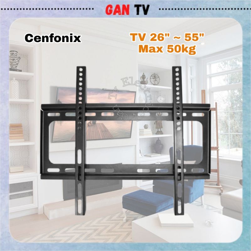 Cenfonix SRAZCX-B2655T 26"~55" Universal Plasma/LCD/LED TV Wall Mount ...