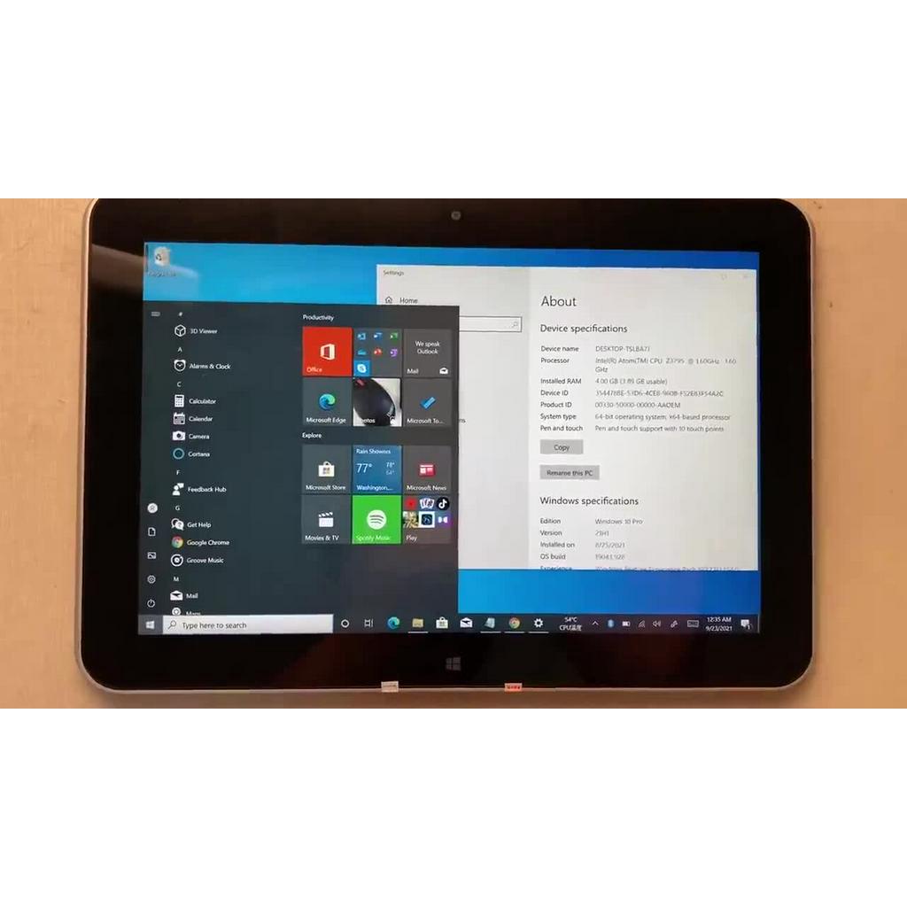 [ ใช ้ ] HP ElitePad 1000 G2 10 นิ ้ ว IPS หน ้ าจอสัมผัส Intel Quad ...