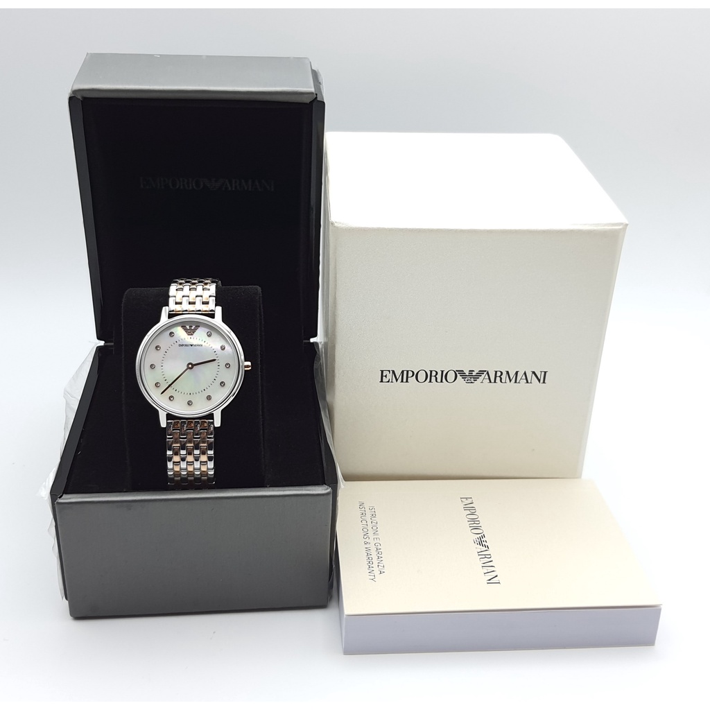 นาฬิกา EMPORIO ARMANI WOMEN'S AR2508 32 MM QUARTZ พร้อมกล่อง (ใหม่ ...