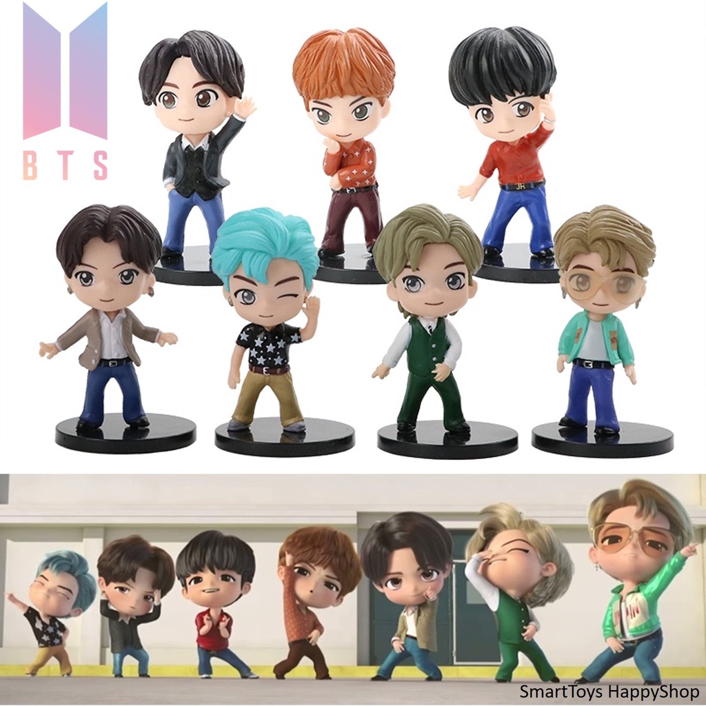 Figure Model BTS Permission To Dance Special Edition Set A ฟิกเกอร์โมเดลวงบีทีเอสสุดน่ารักรุ่น ...