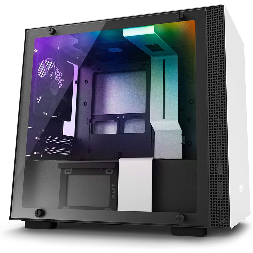 NZXT H210i, H210 Mini-ITX Case with Lighting and Fan control Tempered ...