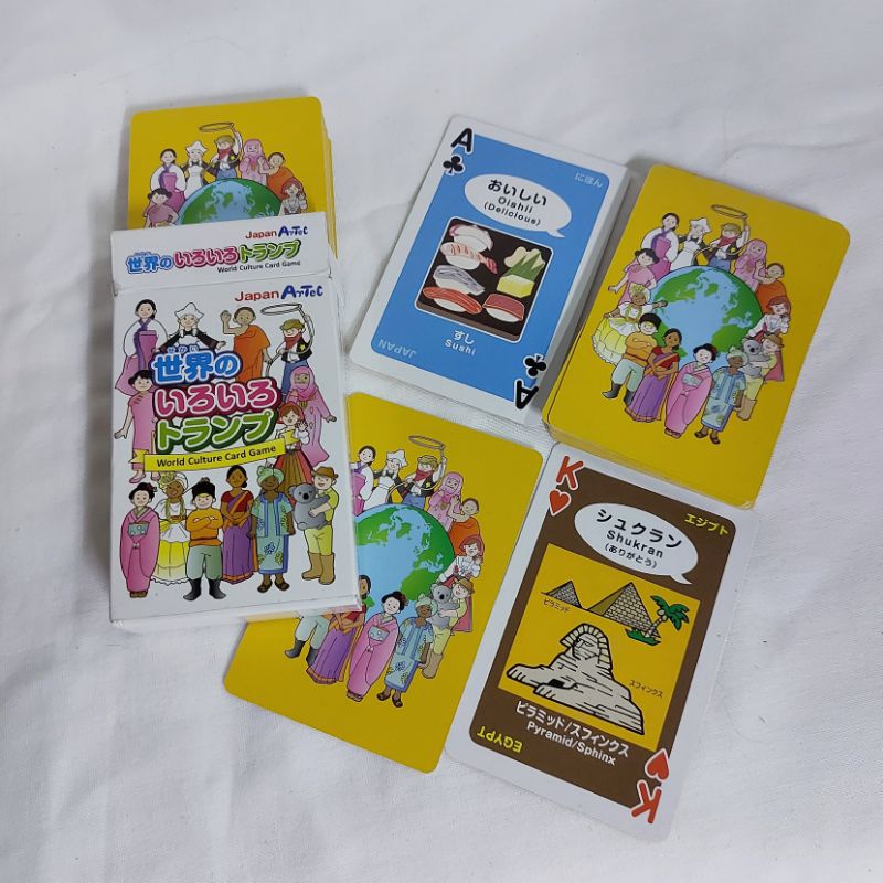 การ์ด Japan ArTec - World Culture Card Game วัฒนธรรมของ 13 ประเทศ ...