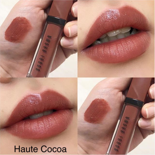 Beauty-Siam แท้ทั้งร้าน !! ลิปลิควิดขนาดปกติสียอดฮิต BOBBI BROWN CRUSHED LIP LIQUID สี HAUTE ...