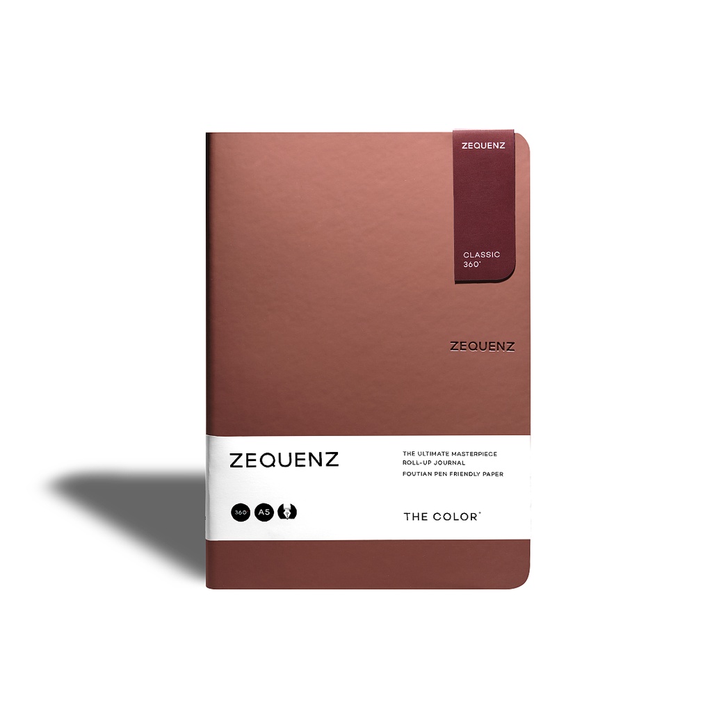 ZEQUENZ THE COLOR A5 สีน้ำตาลดิน TERRA | Shopee Thailand