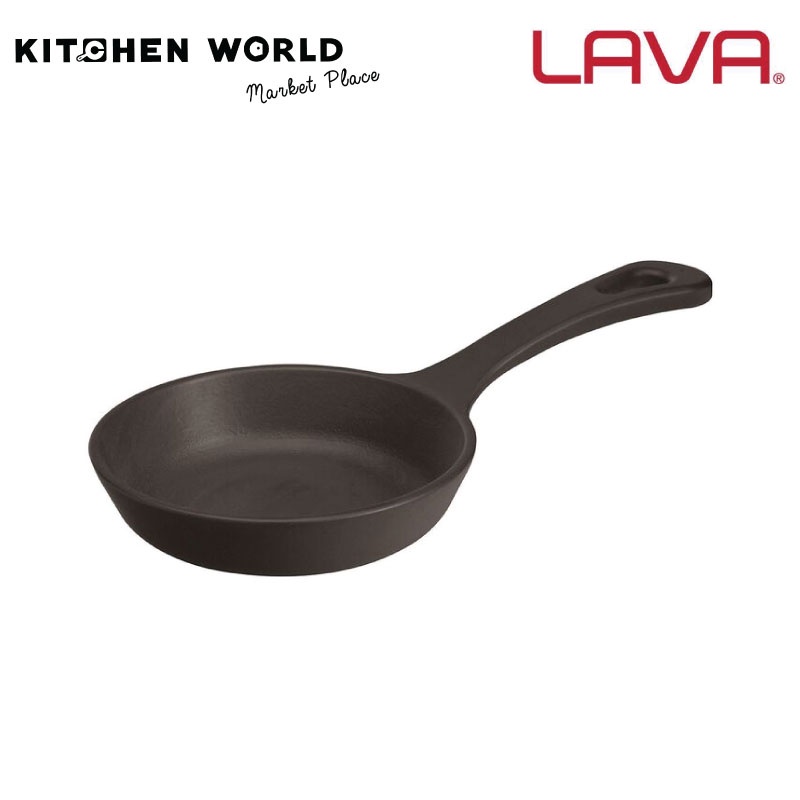 Lava LV Cast iron ECO Y STV 12 Round Skillet dia 12-16 cm / กระทะ ...