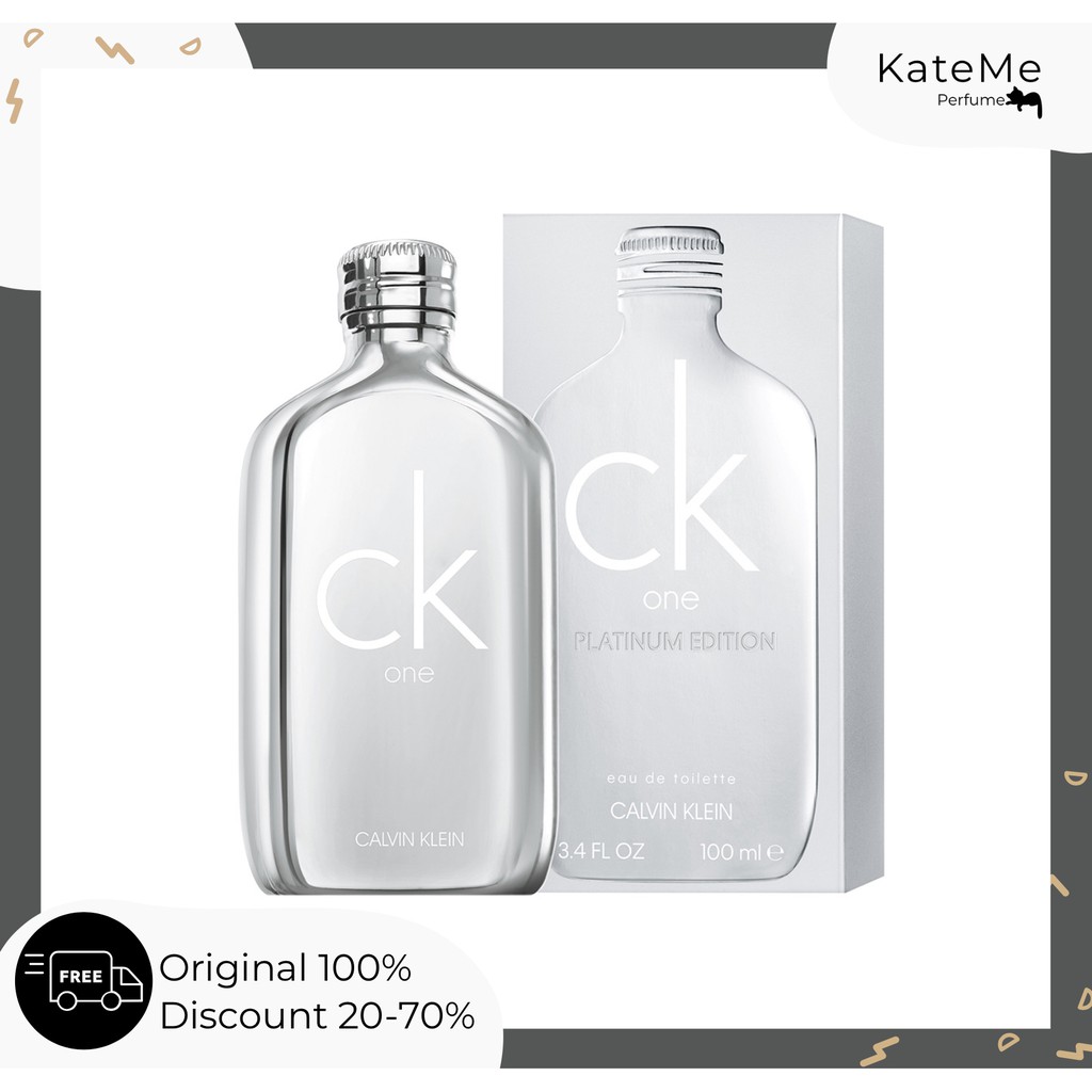 CK One Platinum Edition EDT 100 ml. 200 ml. Shopee Thailand