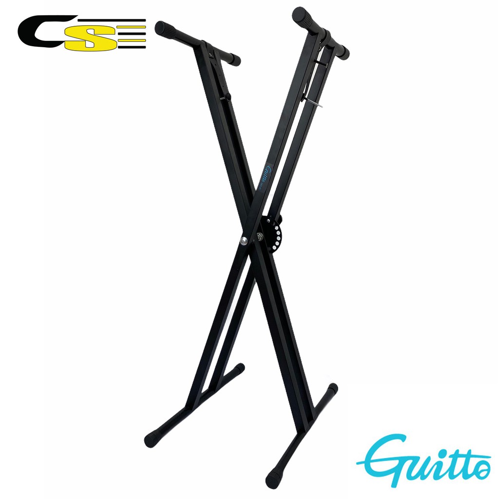 Guitto® GKS-01 ขาตั้งคีย์บอร์ด แบบตัว X ขาคู่ ปรับได้ 7 ระดับ ตั้งแต่ ...