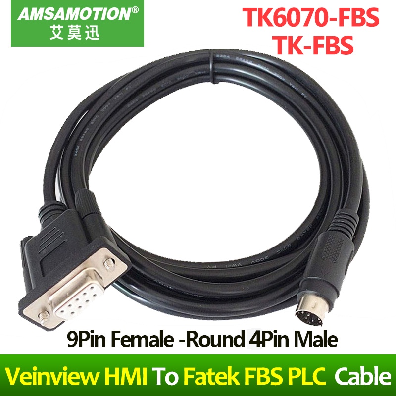 Yth YY TK6070-FBS สายเคเบิลโปรแกรมมิ่ง TK6070 Series HMI เชื่อมต่อ ... Yth YY TK6070-FBS สายเคเบิลโปรแกรมมิ่ง TK6070 Series HMI เชื่อมต่อ ...